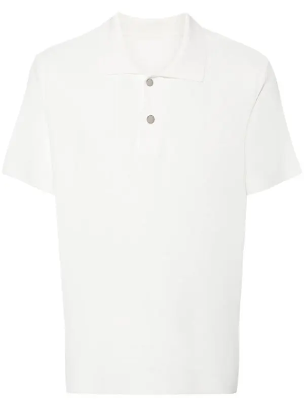 Jacquemus Le Polo Maille Polo Top - White