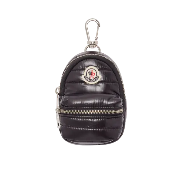 MONCLER COLLECTION Kilia Key Ring - Black | Editorialist
