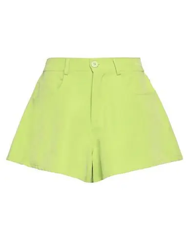 VANESSA SCOTT Crepe Shorts - Green