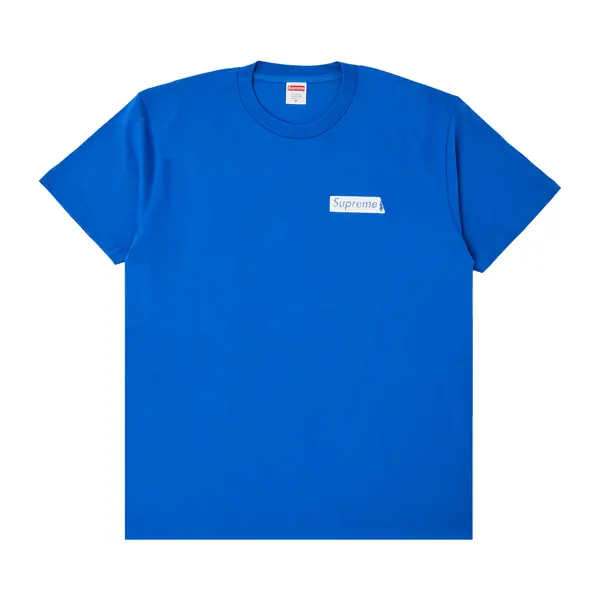 Supreme Static Tee 'royal - Blue | Editorialist