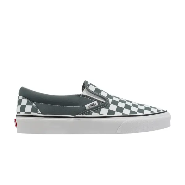 VANS Classic Checkerboard Slip-on Sneakers - Grey
