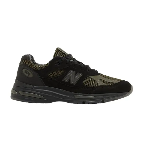 NEW BALANCE Stone Island X 991v2 Made In England Sneakers - Black