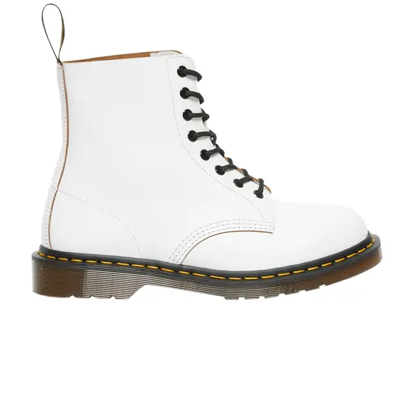 Dr. Martens 1460 Vintage Made In England Lace Up Boot - White