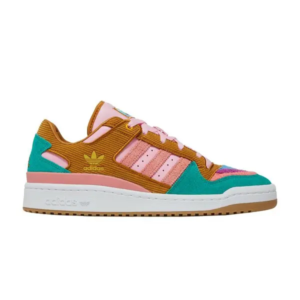 Adidas The Simpsons X Forum Low ‘living Room’ Sneakers - Multicolor