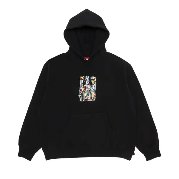 Supreme Neil Blender Mosaic Hooded Sweatshirt - Black