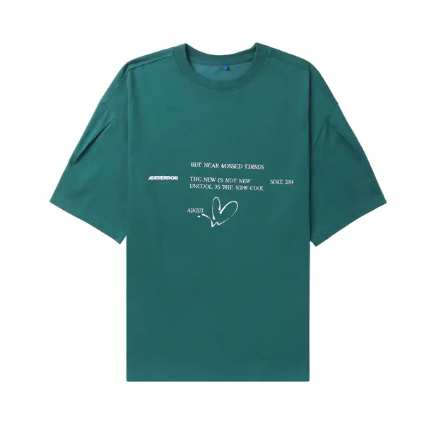 Ader Error Near Missed T-Shirt - Green | Editorialist