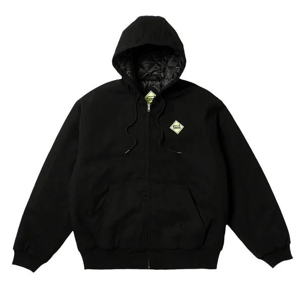 PALACE Hardware Hooded Workwear Jacket - Black