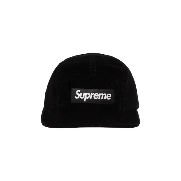 Supreme Corduroy Cap - Black