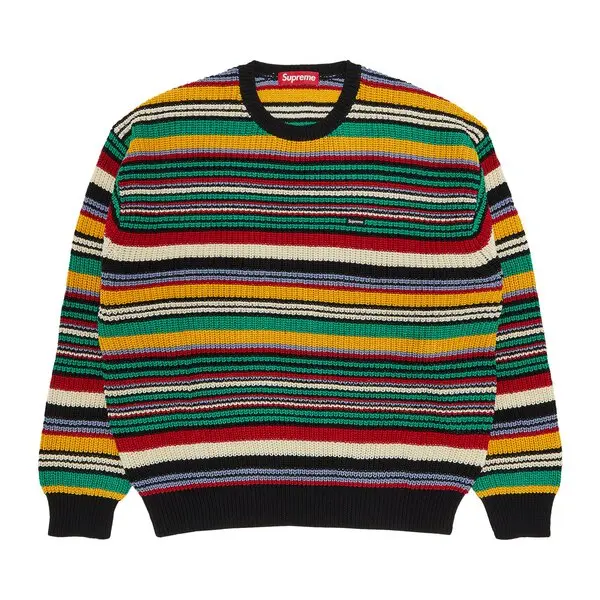 Supreme Ribbed Sweater - Multicolor
