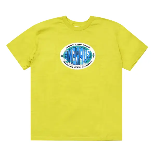 Supreme Graphic Tee - Yellow