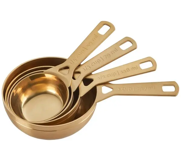 LE CREUSET Gold Measuring Cups Set Of 4 - One-color