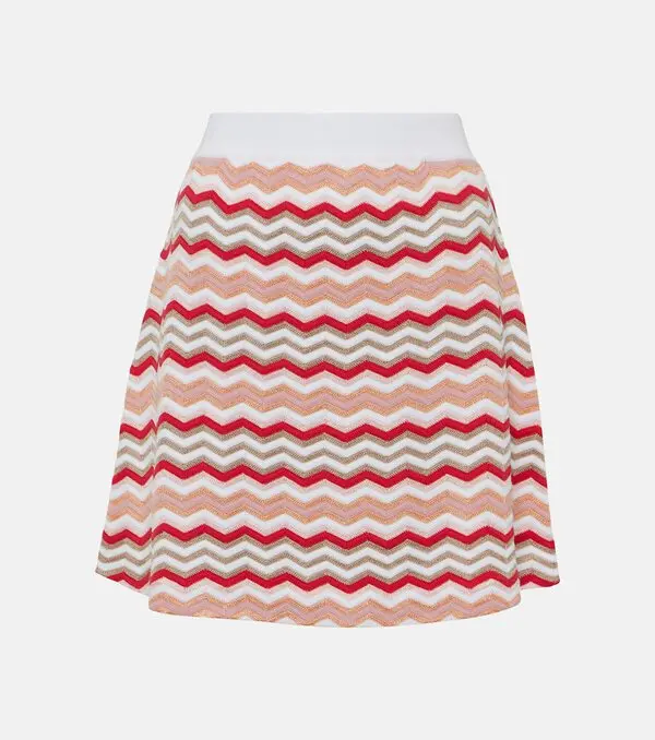 Missoni Zig Zag Cotton-blend Miniskirt