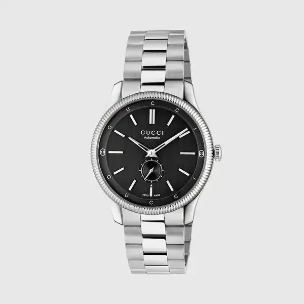 Gucci G-Timeless 40mm Watch Black Editorialist