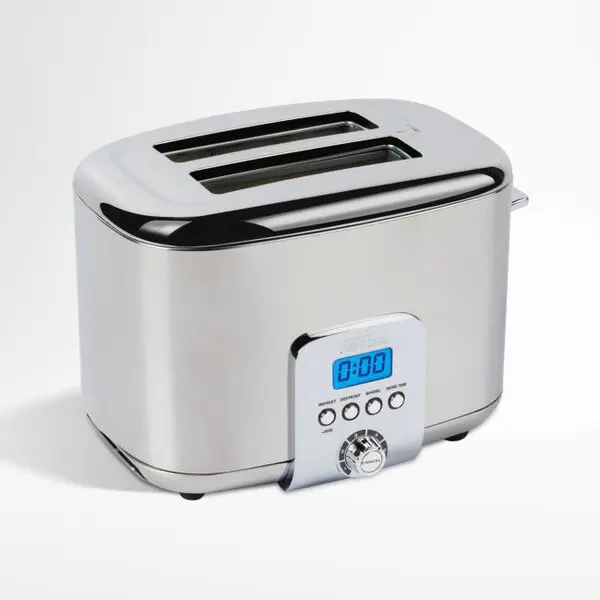 Crate & Barrel All-clad ® 2-slice Stainless Steel Toaster - Silver ...