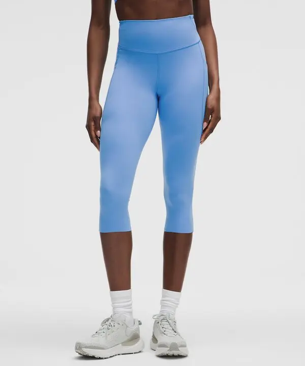 Lululemon Fast And Free High-rise Crop 19 - Pool Party