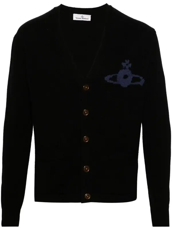 VIVIENNE WESTWOOD Alex Orb-intarsia Cardigan