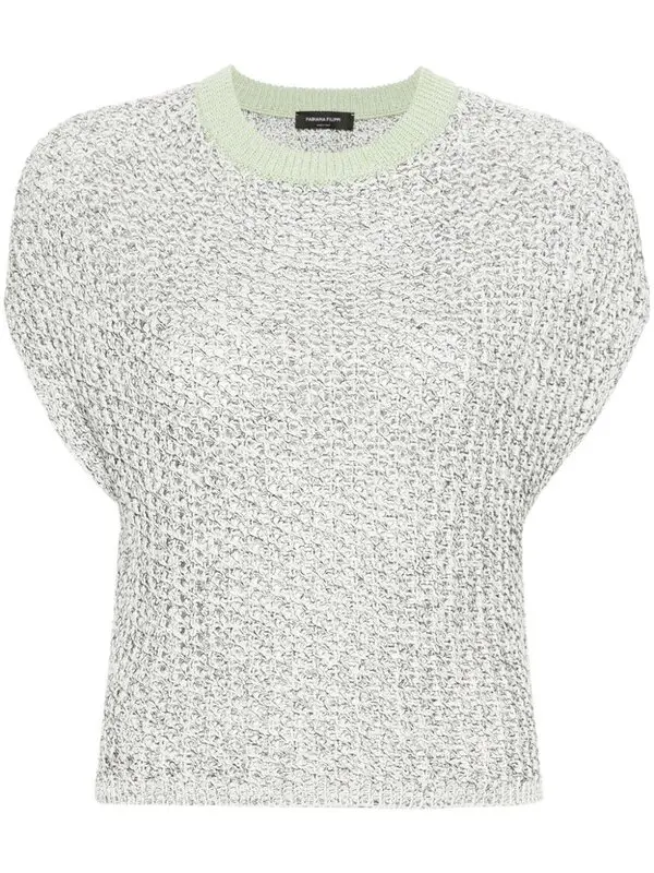 Fabiana Filippi Open-knit Sleeveless Sweater