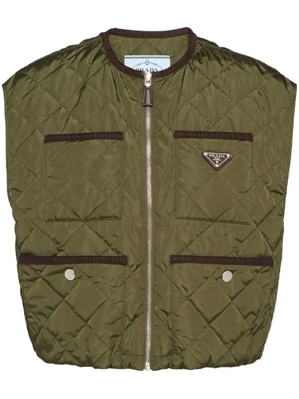 Prada Light Re-nylon Quilted Vest