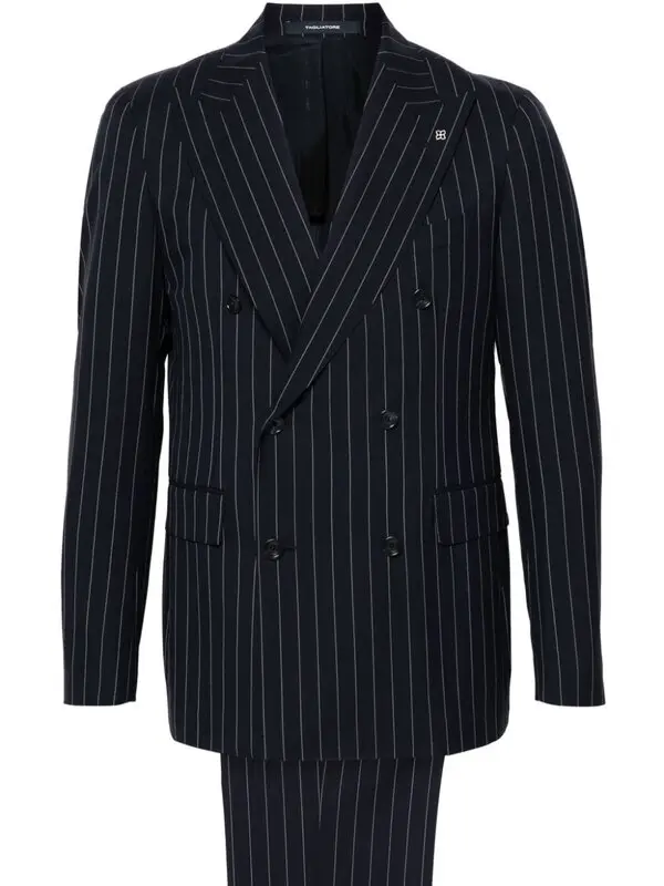 Tagliatore Pinstriped Double-breasted Suit