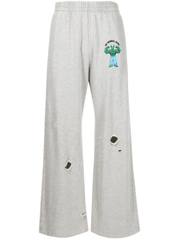 Natasha Zinko Logo-print Cotton Track Pants
