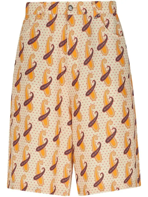 Etro Paisley-print Bermuda Shorts