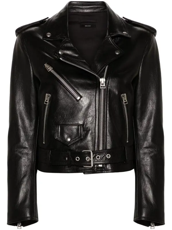 TOM FORD Zip-up Leather Biker Jacket