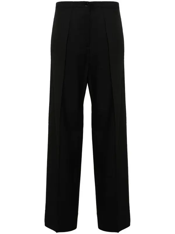 Acne Studios Wide-leg Tailored Trousers - Black