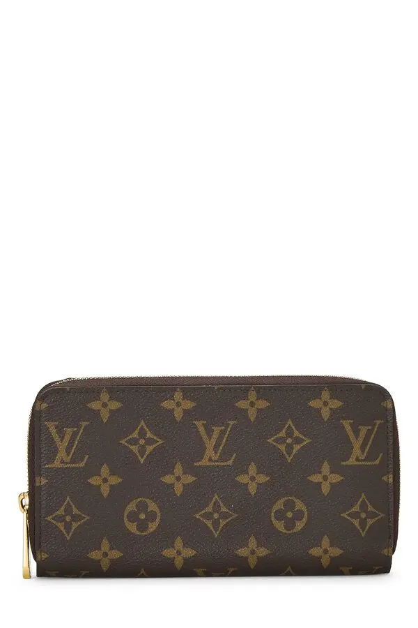LOUIS VUITTON Pink Monogram Canvas Zippy Continental
