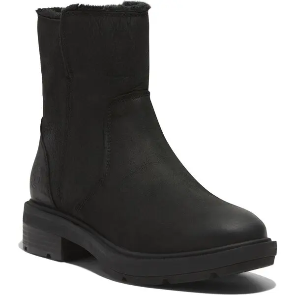 Timberland Brimfield Mid Warm Lined Boot - Black Full Grain
