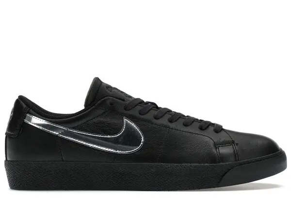 Nike Zoom Blazer Low Dancer Skateboards - Black/metallic Silver
