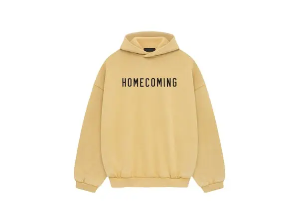 Fear Of God Essentials Heavy Fleece Hoodie - Amber