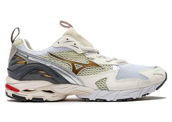 Mizuno Wave Rider Sneakers - White/silver Cloud/sunstruck