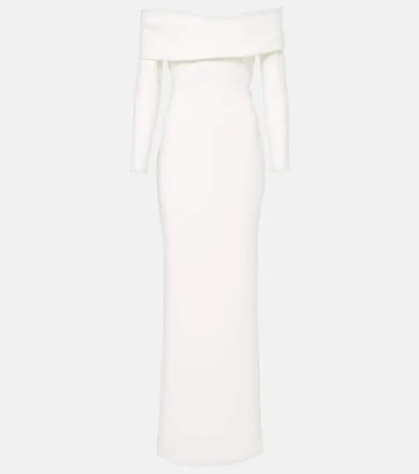 Solace London Lyla Crêpe Gown