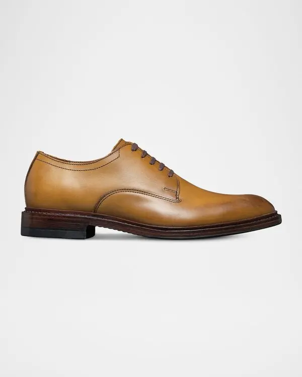 Allen Edmonds Trevor Leather Derby Shoes - Walnut