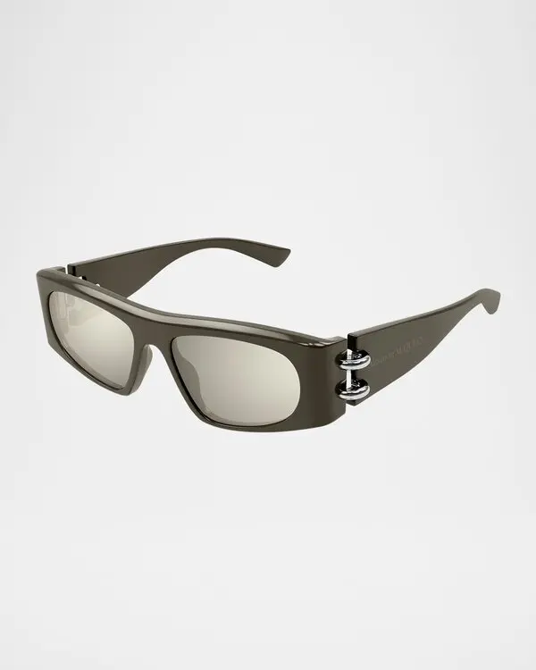 Alexander McQueen Rectangle Sunglasses