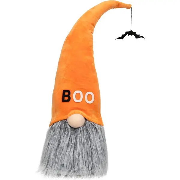 NORTHLIGHT Standing Gnome "boo" Halloween Figure19.75