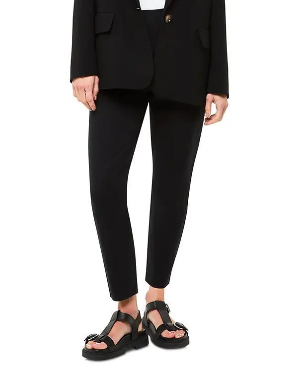 Whistles Petite Super Stretch Trousers - Black