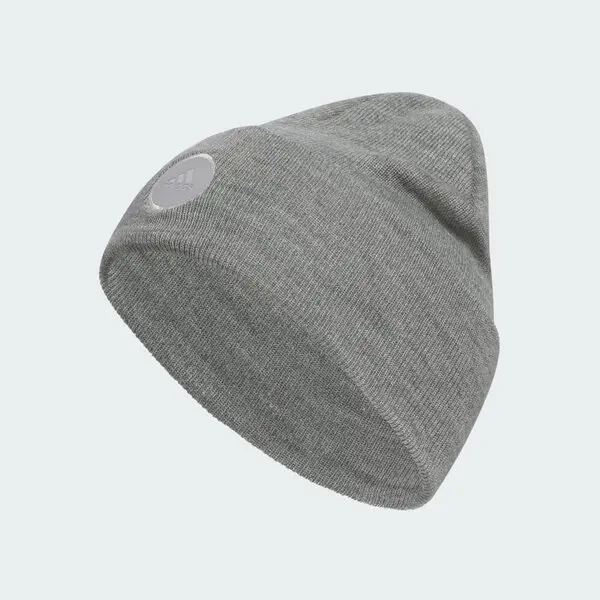 Adidas Wide Cuff 2 Fold Beanie - Medium Grey Heather / Grey Two / Grey
