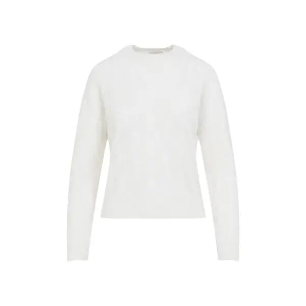 Peserico Alpaca Braid Sweater - White