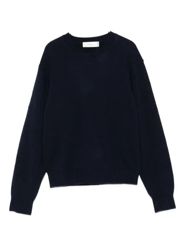 DUNST Wool Crewneck Sweater - Blue
