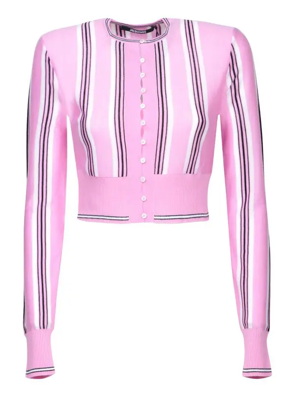 Jacquemus Striped Cardigan