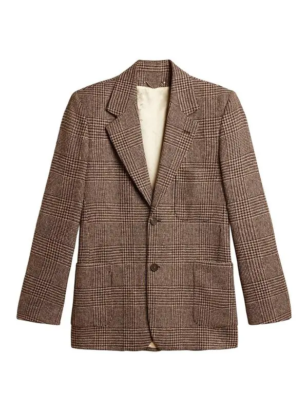 Golden Goose Journey Sb Pied De Poule Blazer