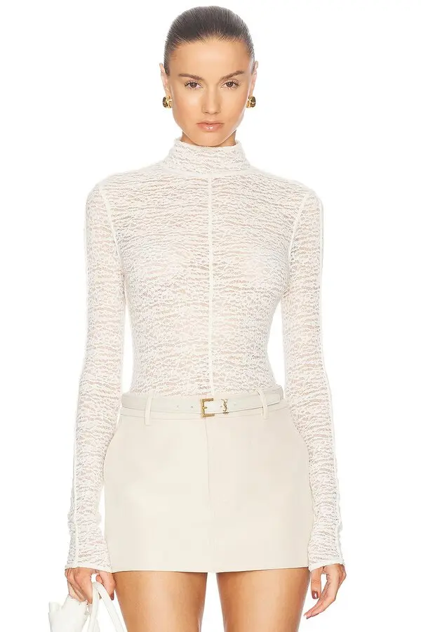 AKNVAS Magdaline Lace Top