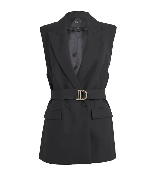 Maje Double-breasted Waistcoat