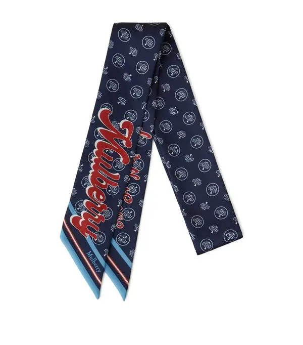 Mulberry From England With Love Scarf