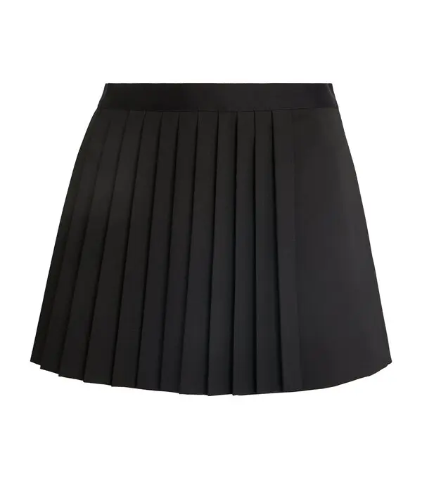 Maje Pleated Skort - Black