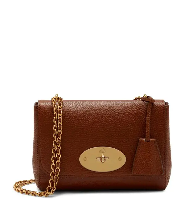 Mulberry Leather Lily Shoulder Bag - Brown