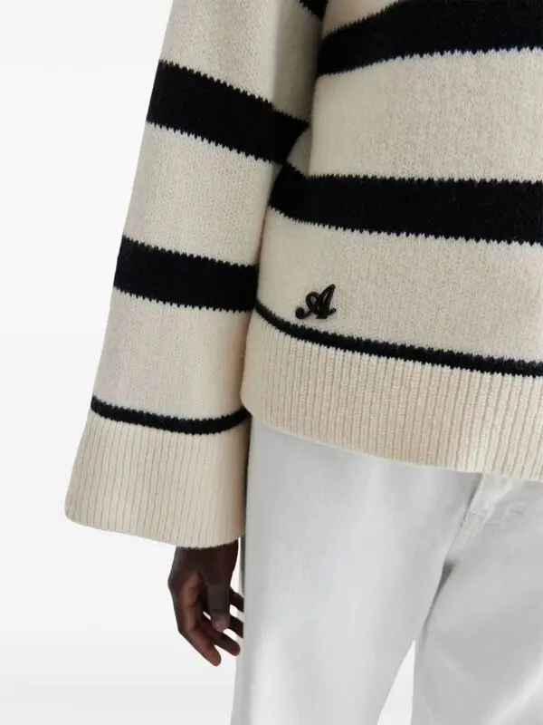 Axel Arigato Clio Cropped Jumper - Neutrals