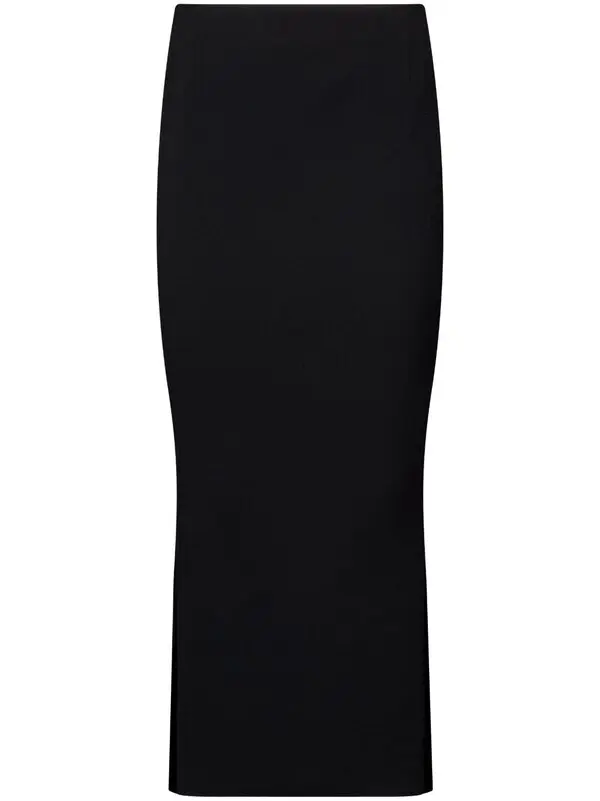 Thom Browne Wool Hobble Maxi Skirt
