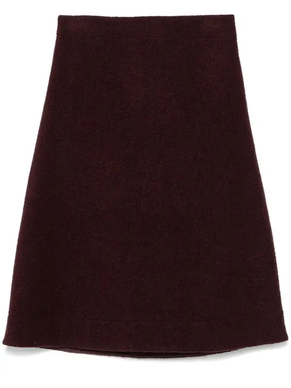 JIL SANDER A-line Midi Skirt